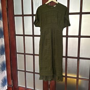 Jigsaw | Dresses | Jigsaw Textured Check Midi Dress | Poshmark
